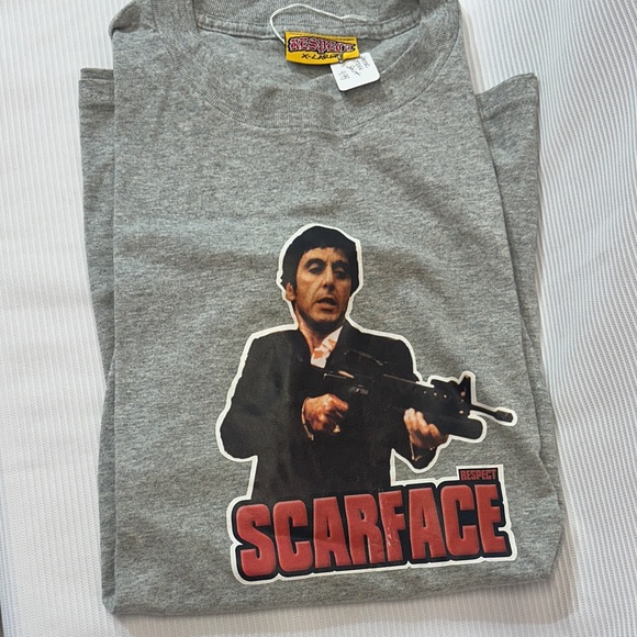 respect | Shirts | Scarface Graphic Tshirt In Xl | Poshmark